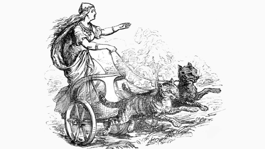 La diosa Freya