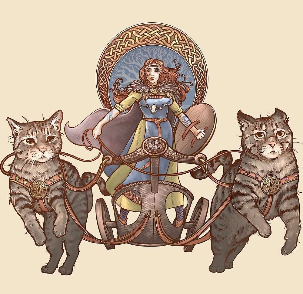 La diosa Freya